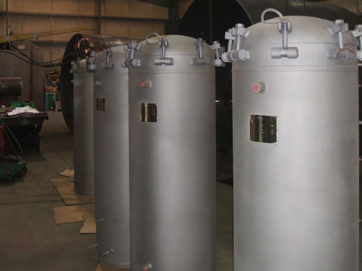 Pressure Vessels with Quick-Opening Closures - Zeyon, Inc.